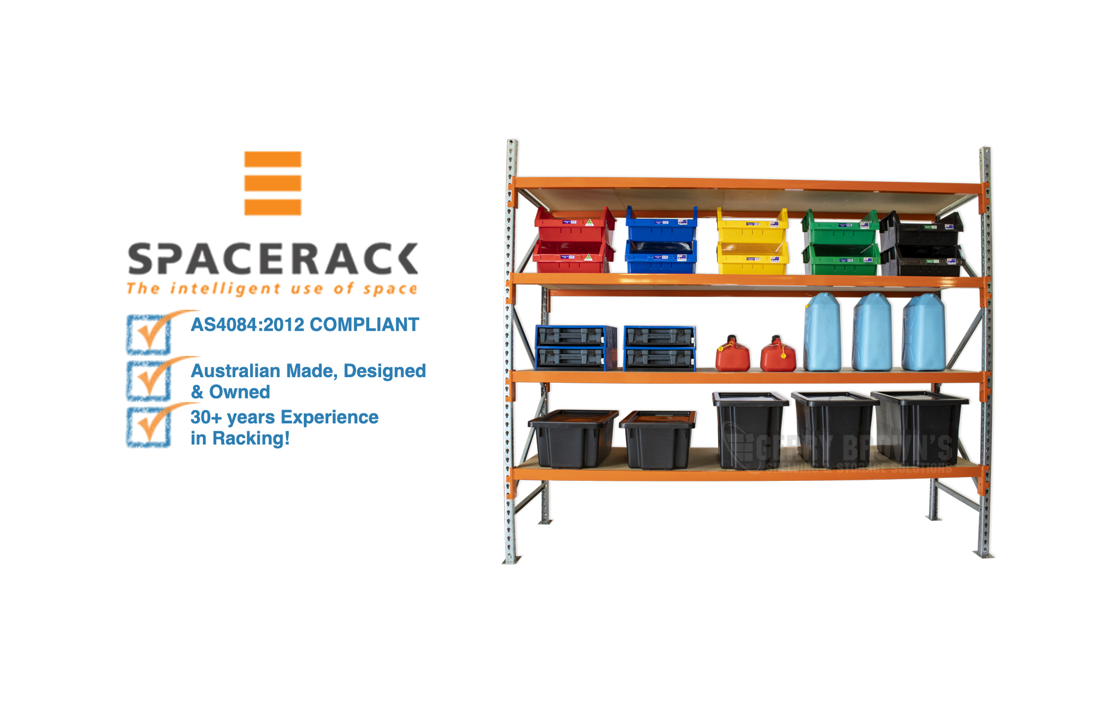 Gerry Brown's Shelving – Your Local Shelving Specialists