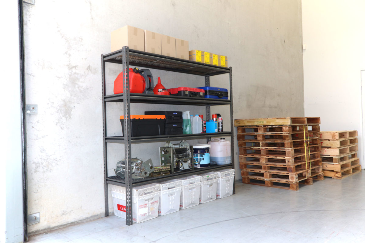 Heavy Duty Rivet Shelving | Gerry Brown's Shelving & Storage Solutions