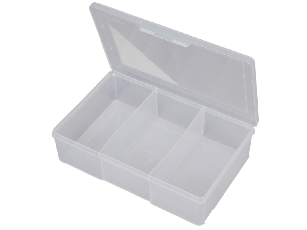 3 Compartment Storage Box (Large/Deep) | Gerry Brown's Shelving and Storage