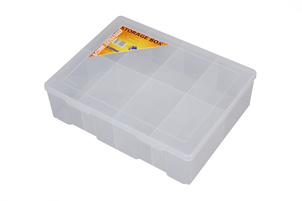 8 Compartment Storage Box (Extra Large/Deep) | Gerry Brown's Shelving ...