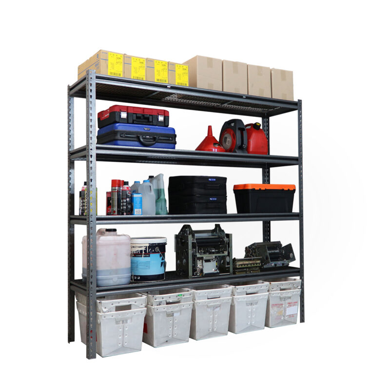 Heavy Duty Rivet Shelving | Gerry Brown's Shelving & Storage Solutions