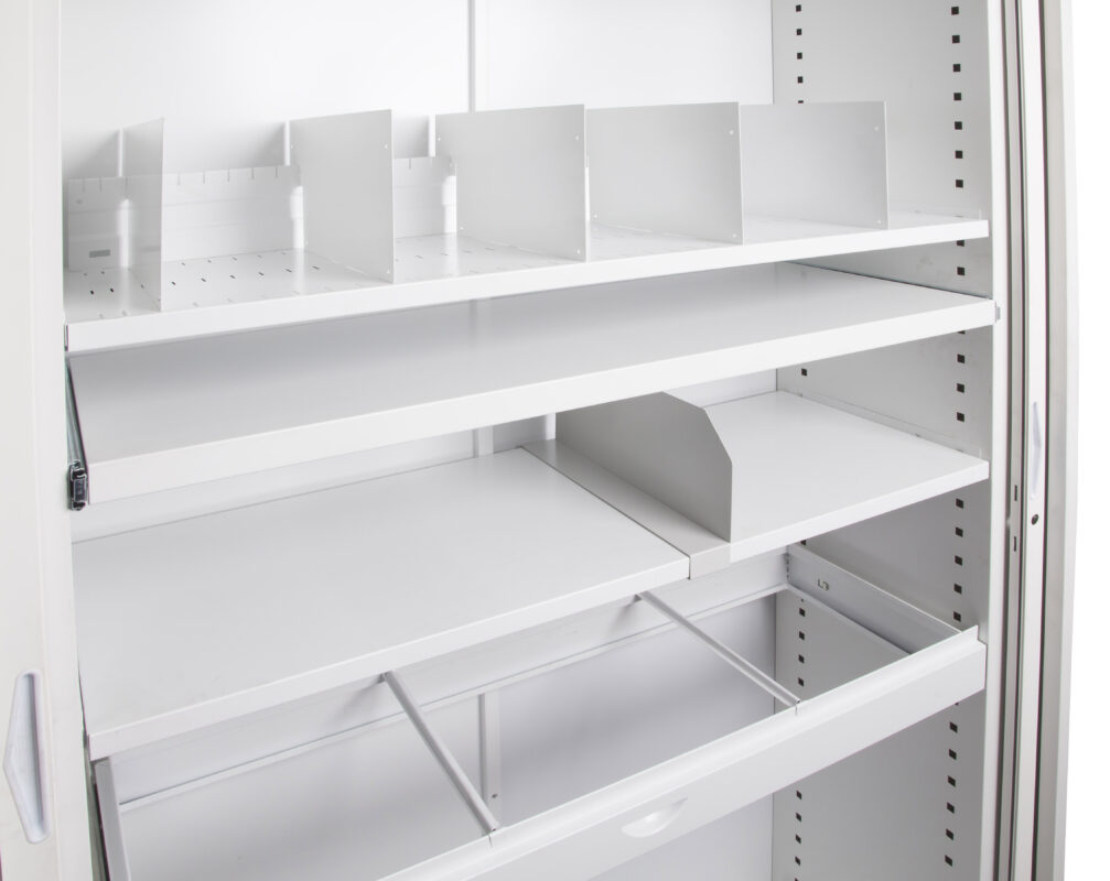 Go Tambour Roll Out File Frame | Gerry Brown's Shelving & Storage ...