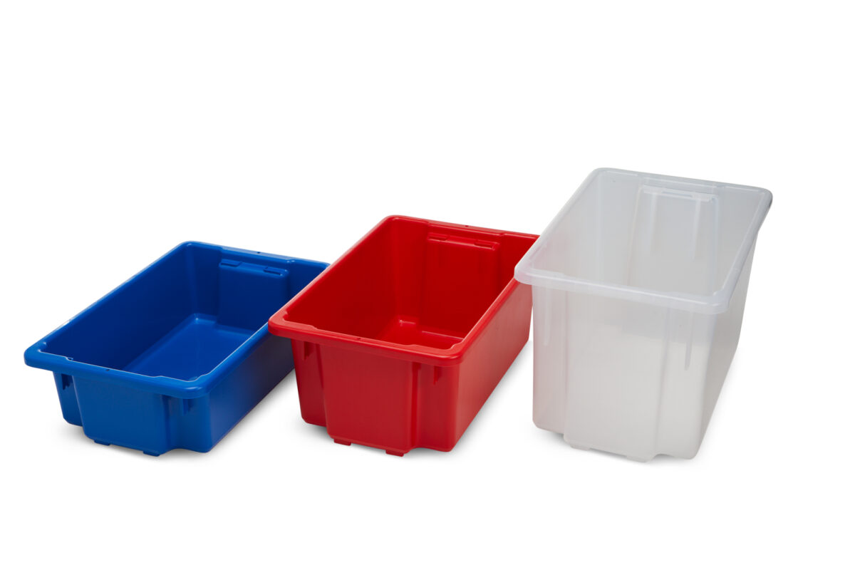 32L Stacking Nesting Crate | Gerry Brown's Plastic Storage Products