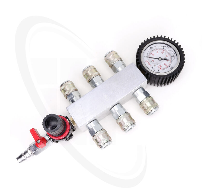 Spider Kit (Liquid Gauge/6 Hose) | Gerry Brown's Tyre Accessories